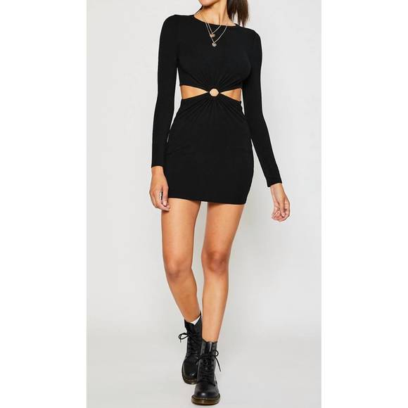 PRETTY GARBAGE | Dresses | New Pretty Garbage Oring Cut Out Mini Dress ...